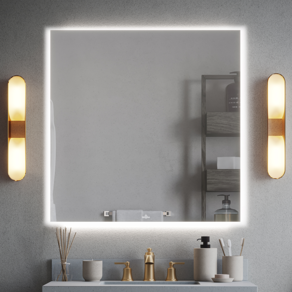 Aura 36″ LED Mirror – Villeroy & Boch Bath USA